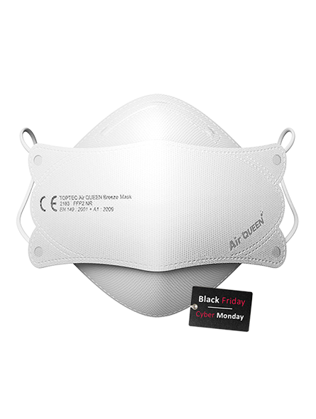 New Generation Nanotechnology CE FFP2 Mask- AIR QUEEN Breeze Mask